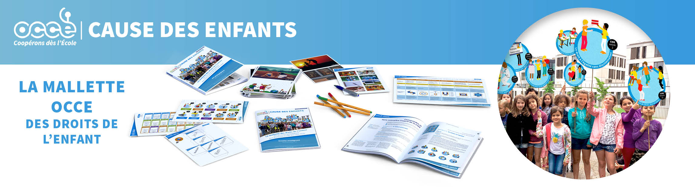 Office central de la Coopération à l'Ecole - AD OCCE40 Droit de l'enfant | La mallette OCCE est ...